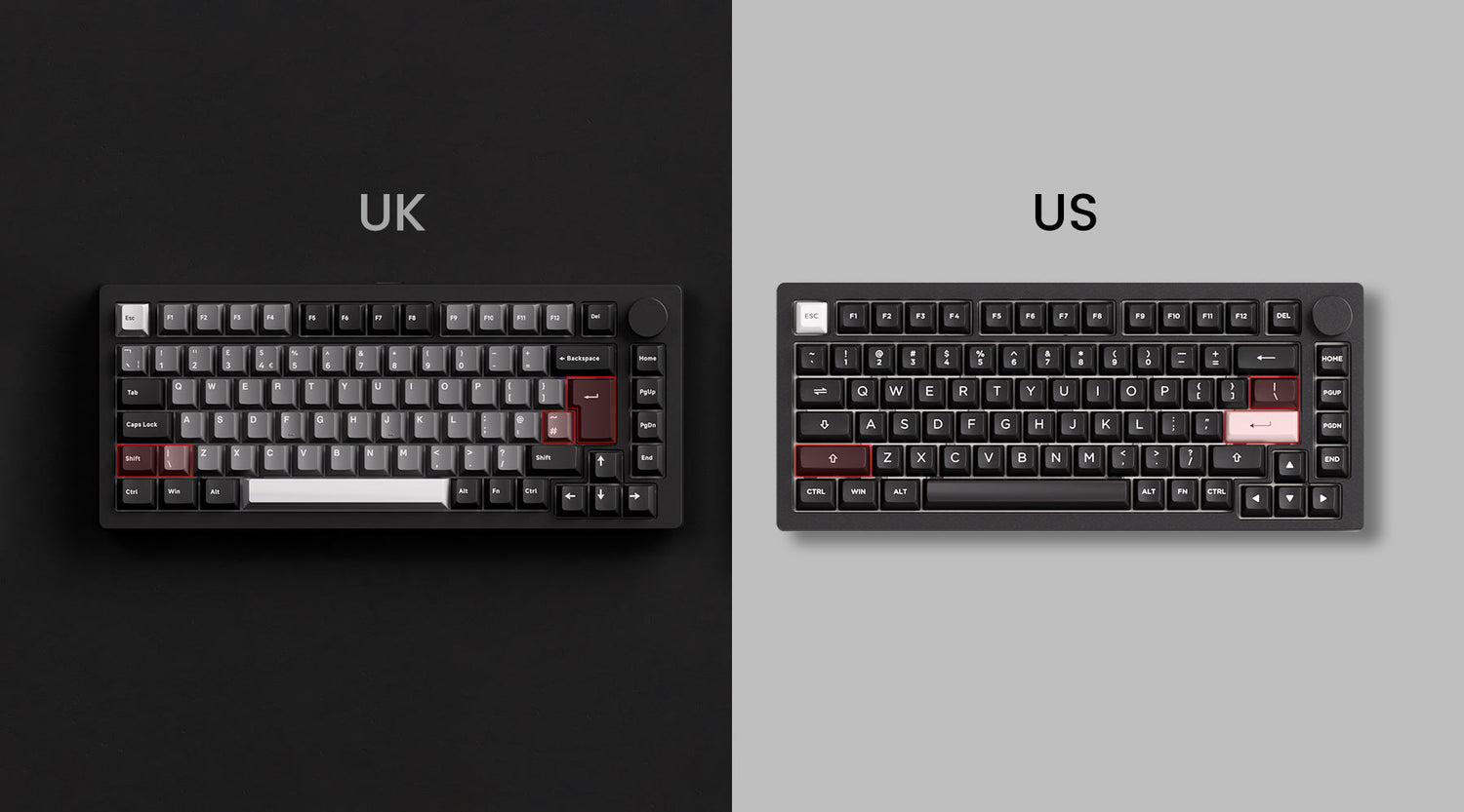 UK and US Tastatur Layouts: Ein kurzer Vergleich