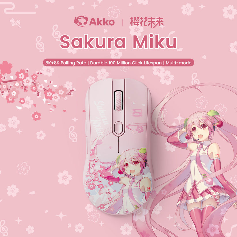 AG ONE 8K Gaming Mouse Hatsune Miku - AKKO Germany