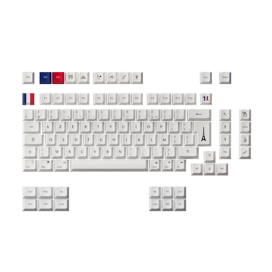 MOD 007B HE Black & Silver ISO Rapid Trigger Keyboard