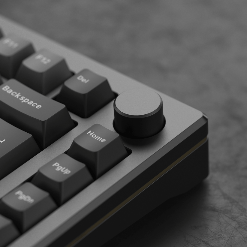 MOD 007B HE Black & Silver ISO Keyboard - AKKO Germany